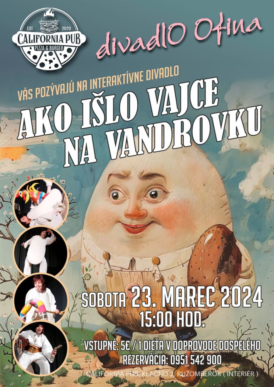 AKO IŠLO VAJCE NA VANDROVKU | Ružomberok