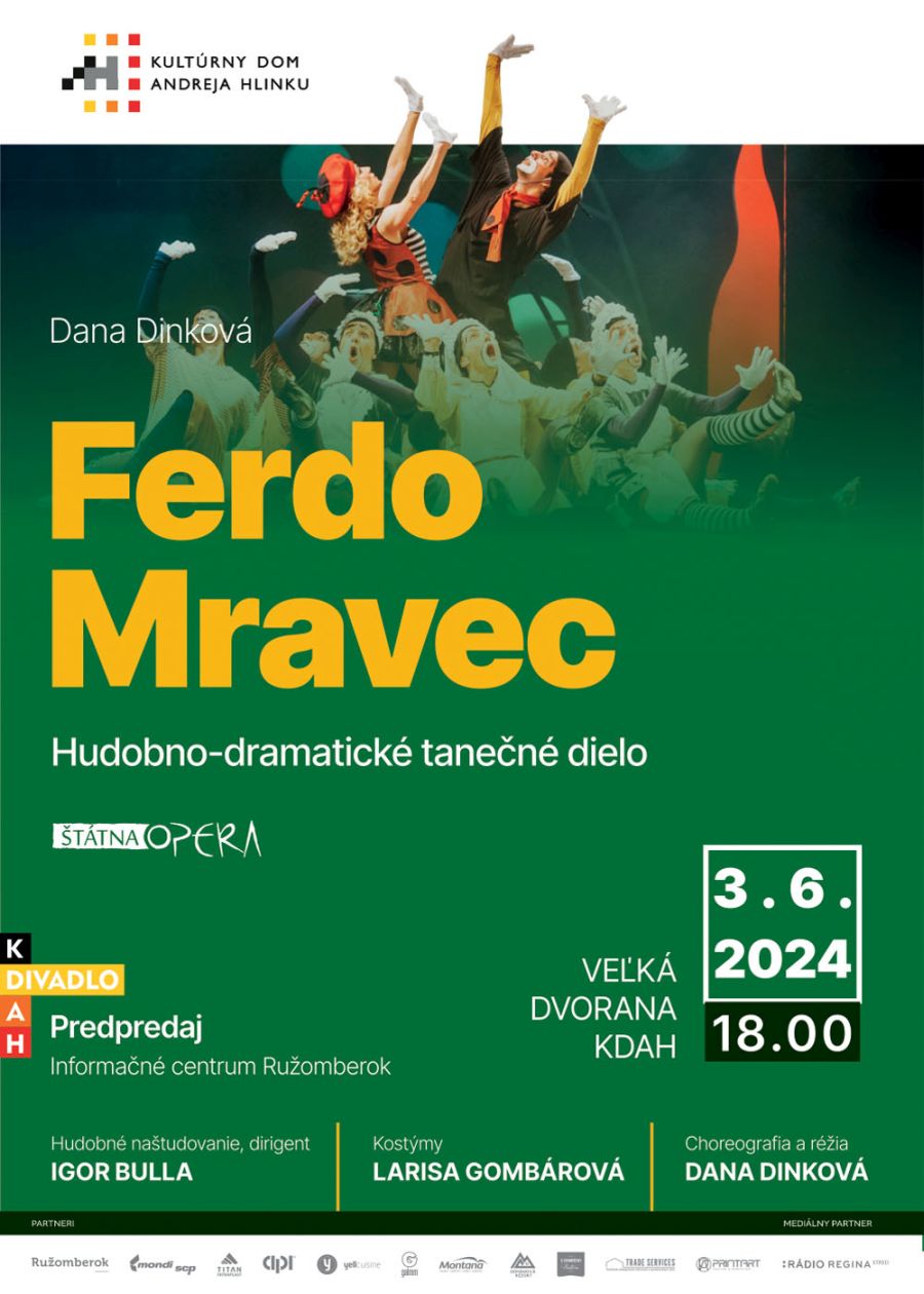 FERDO MRAVEC (Kultúrny dom A. Hlinku) | Ružomberok