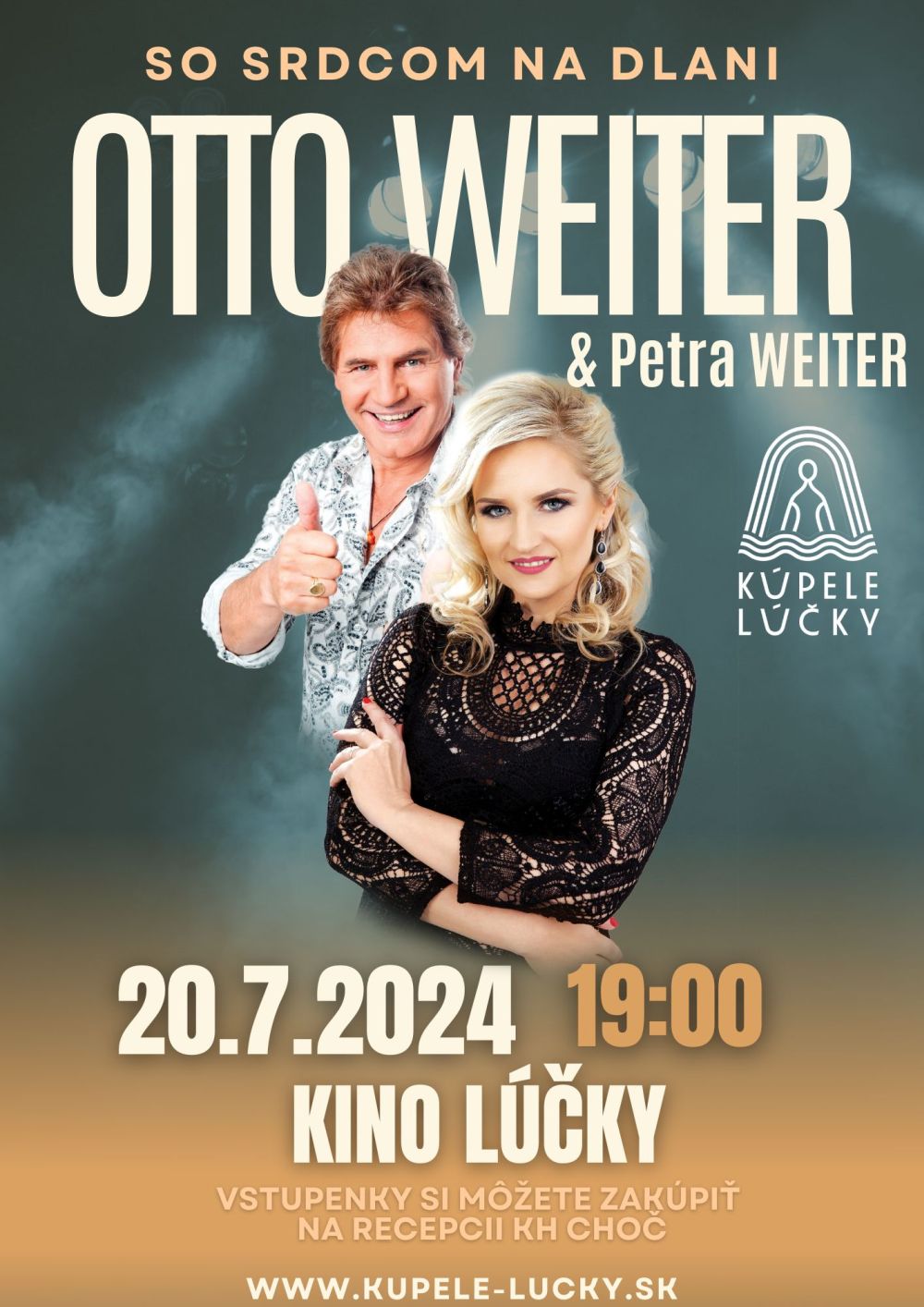 OTTO WEITER & PETRA WEITER: SO SRDCOM NA DLANI (Kúpele Lúčky) | Ružomberok