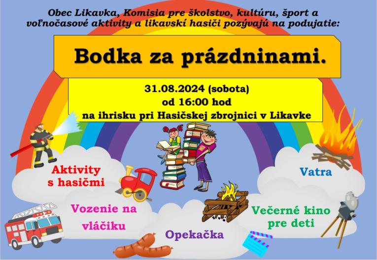 BODKA ZA PRÁZDNINAMI (Likavka) | Ružomberok BODKA ZA PRÁZDNINAMI (Likavka) | Ružomberok