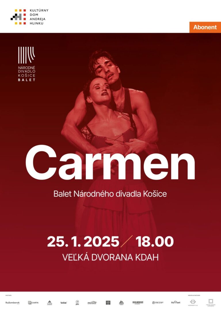 ABONENT 2024/2025: CARMEN (Kultúrny dom A. Hlinku) | Ružomberok