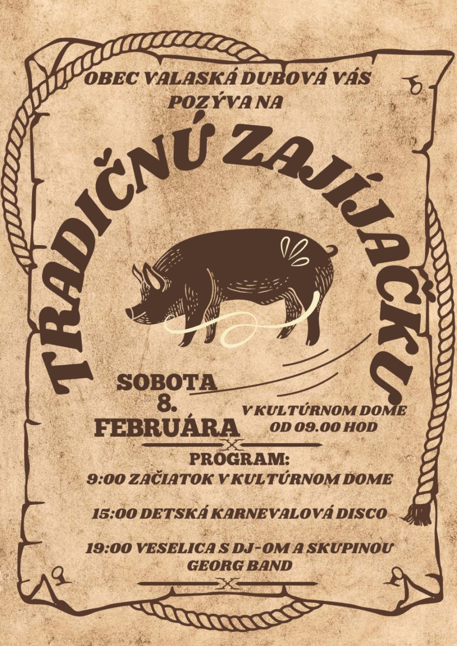 TRADIČNÁ OBECNÁ ZABÍJAČKA (Valaská Dubová) | Ružomberok
