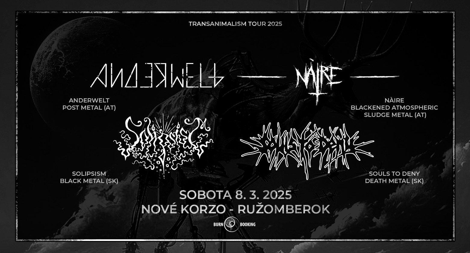 ANDERWELT, SOLIPSISM, NAIRE A SOULS TO DENY (Piváreň Nové Korzo ...