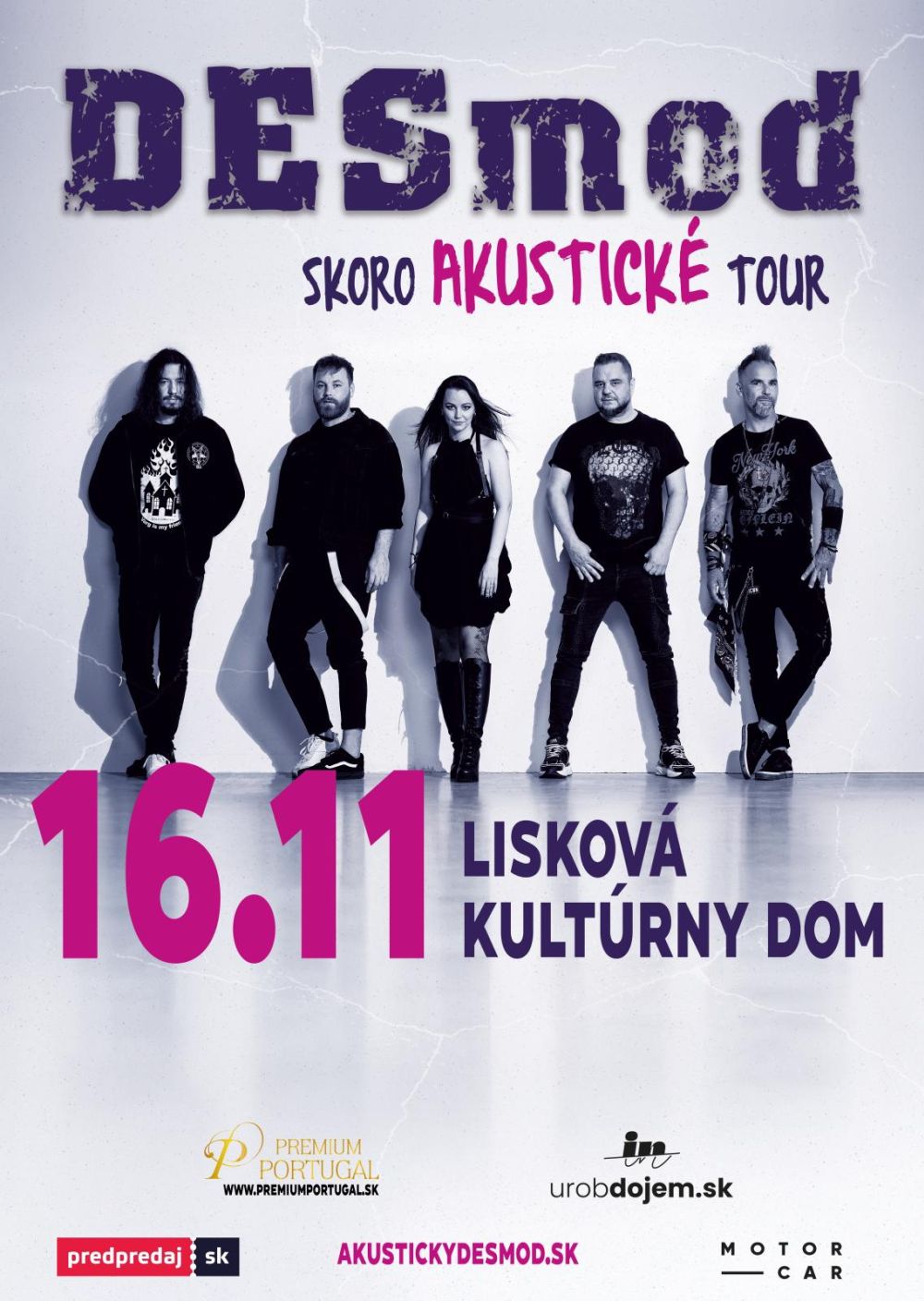 DESMOD: SKORO AKUSTICKÉ TOUR (Lisková) | Ružomberok