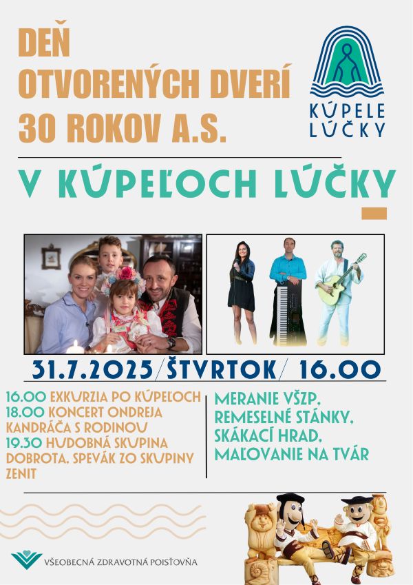 OSLAVA 30. VÝROČIA A DEŇ OTVORENÝCH DVERÍ (Kúpele Lúčky) | Ružomberok