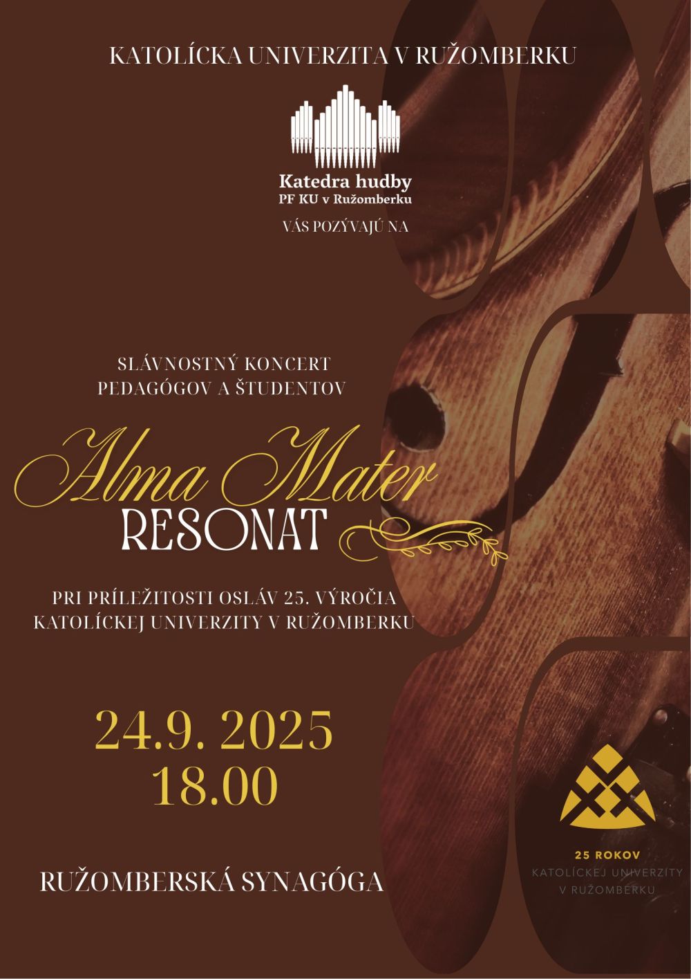 ALMA MATER RESONAT (Synagóga) | Ružomberok