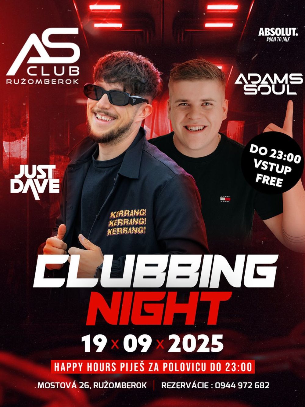 CLUBBING NIGHT PARTY (Dance Bar AS Club) | Ružomberok